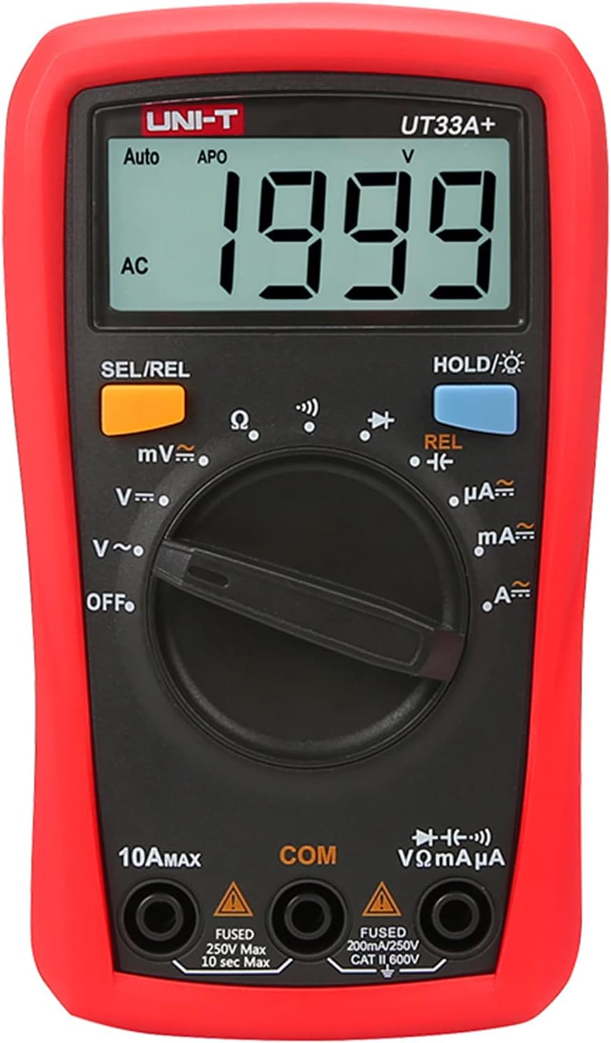 Uni-T UT33A+ Palm Size Digital Multimeter