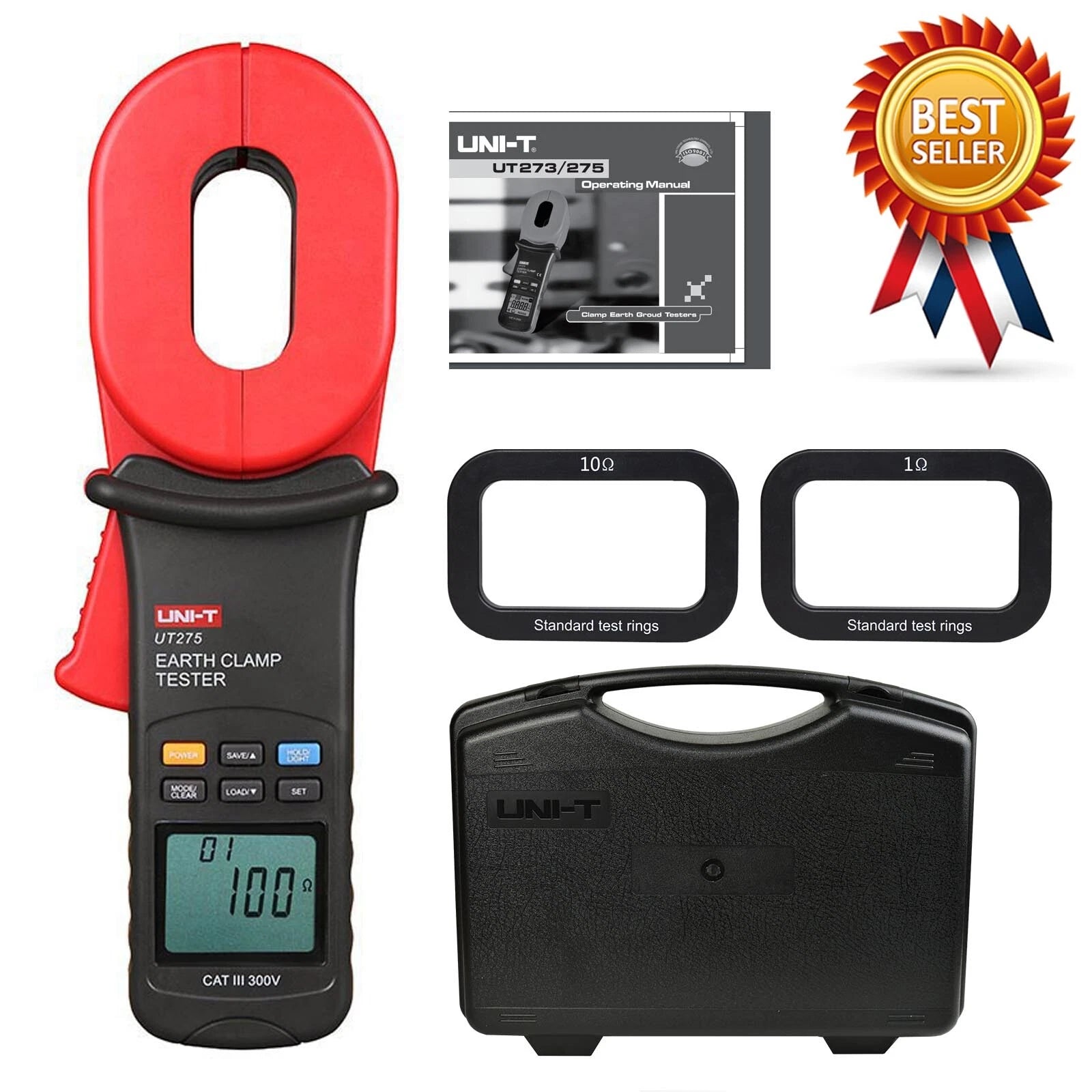 UNI-T UT275 Clamp Earth Ground Tester